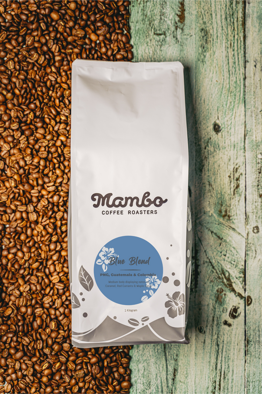 Blue Blend - PNG Guatemala & Colombia – Mambo Coffee Company